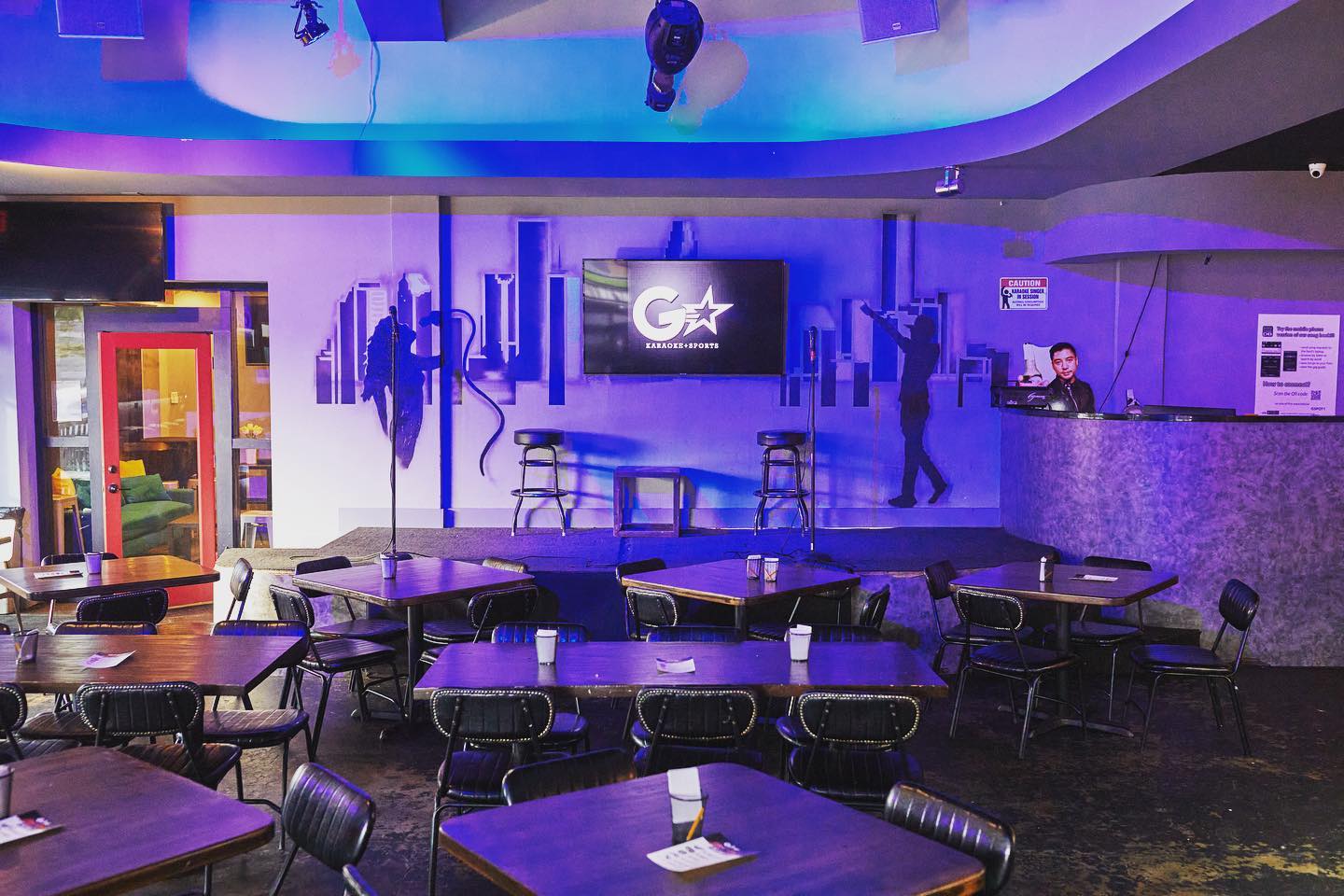 Glitter Karaoke Steak Night